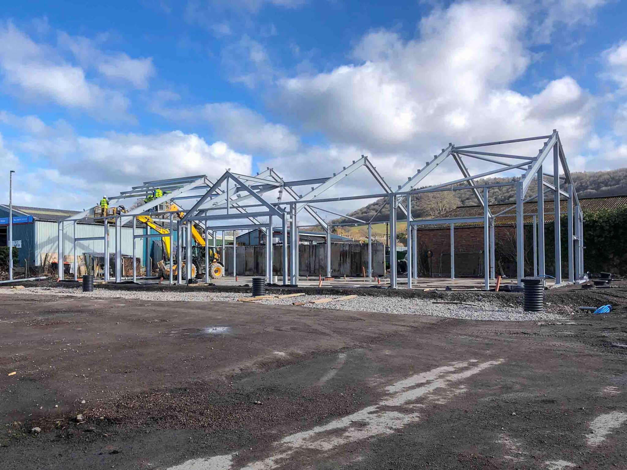 Development work under way on new enterprise park in Talgarth – Aspect Developments